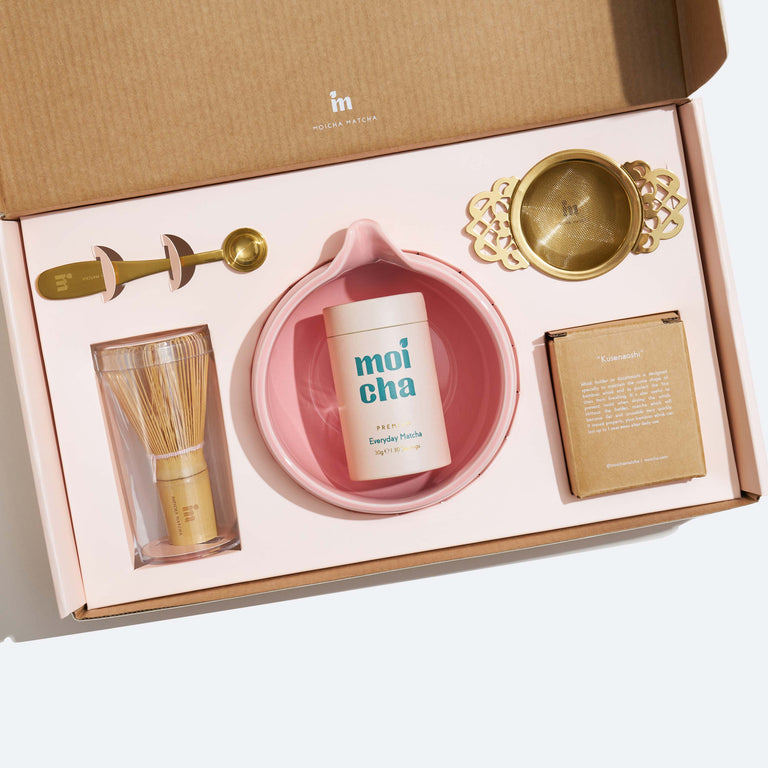 Full Ceremonial Matcha Tea Set | Matcha Gift Set | Moicha Matcha London