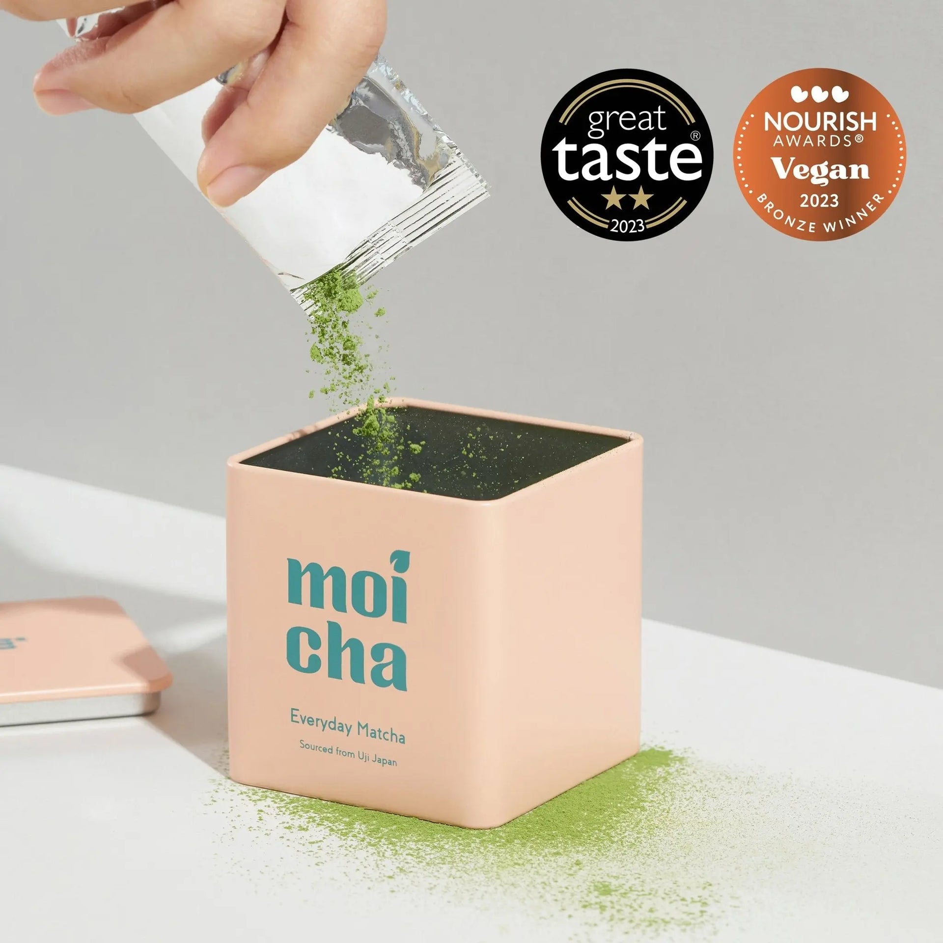 Ceremonial Matcha Refill 60g | Matcha Tea Bags | Moicha Matcha London
